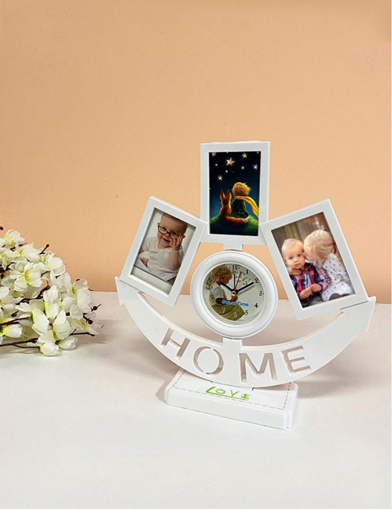 Çalar Saatli Home Fotoğraf Çerçevesi